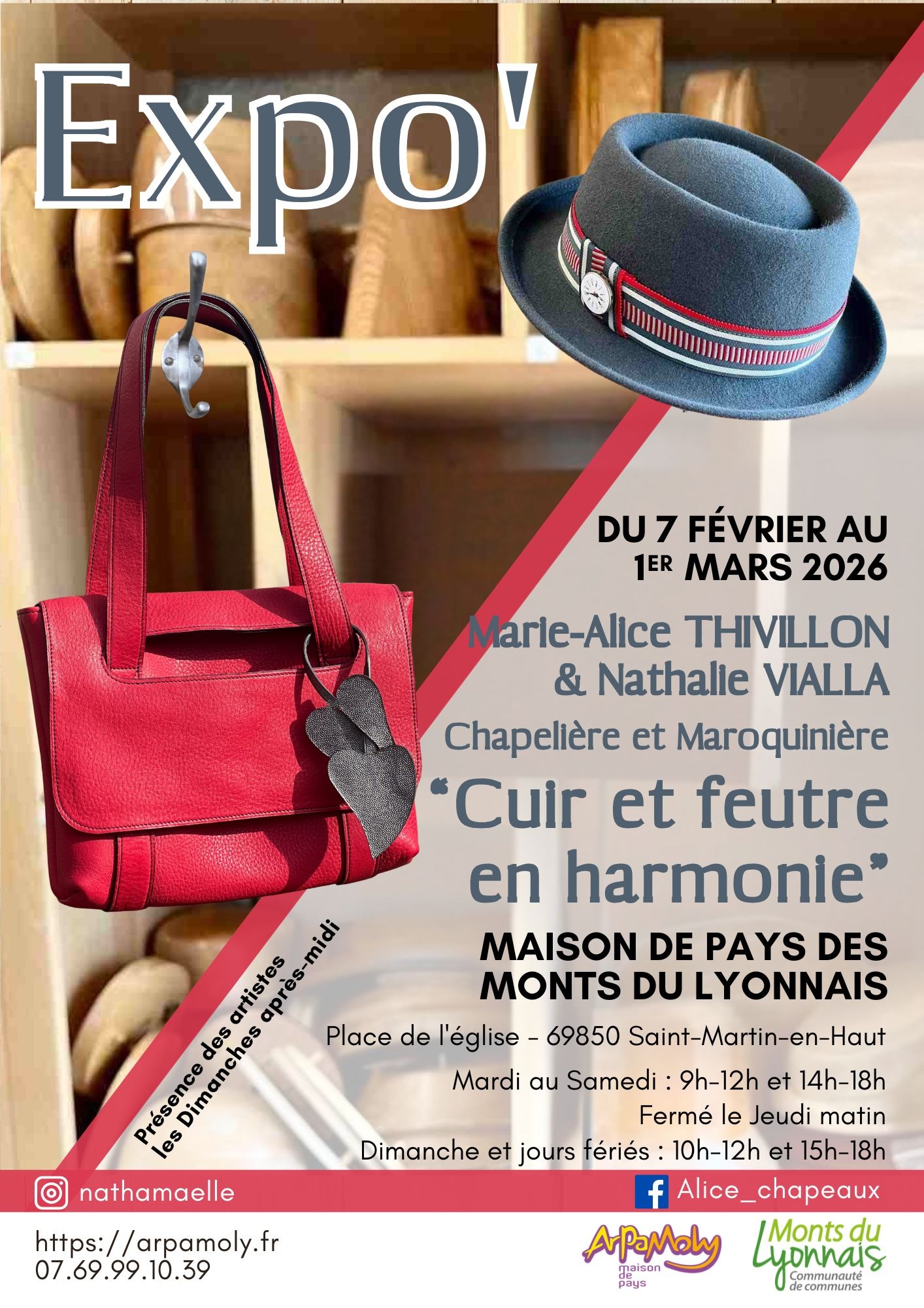 Exposition "Cuir et feutre en harmonie" – Marie-Alice THIVILLON ...